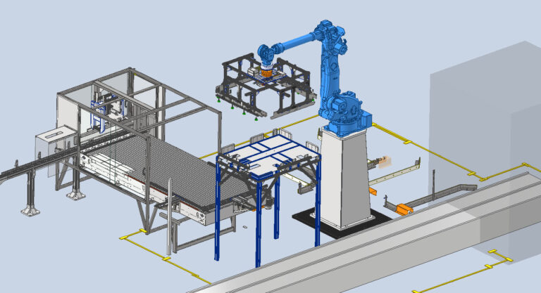 Robotic Palletizer - Robotic Palletizing System - Container Automation ...